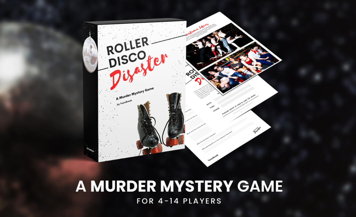 Roller Disco Disaster: Murder Mystery Game